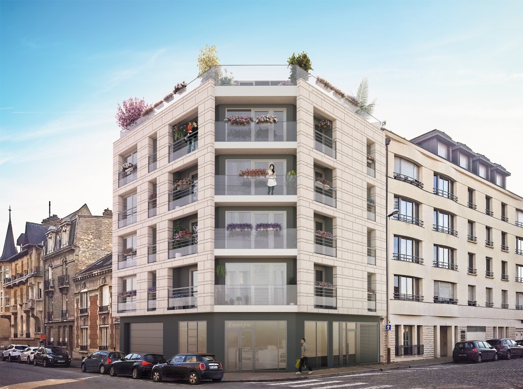 Résidence neuve à Reims en centre ville - 3H Conseils